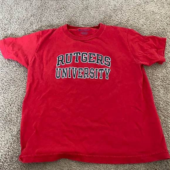 Champion | Shirts & Tops | Rutgers Tshirt | Poshmark